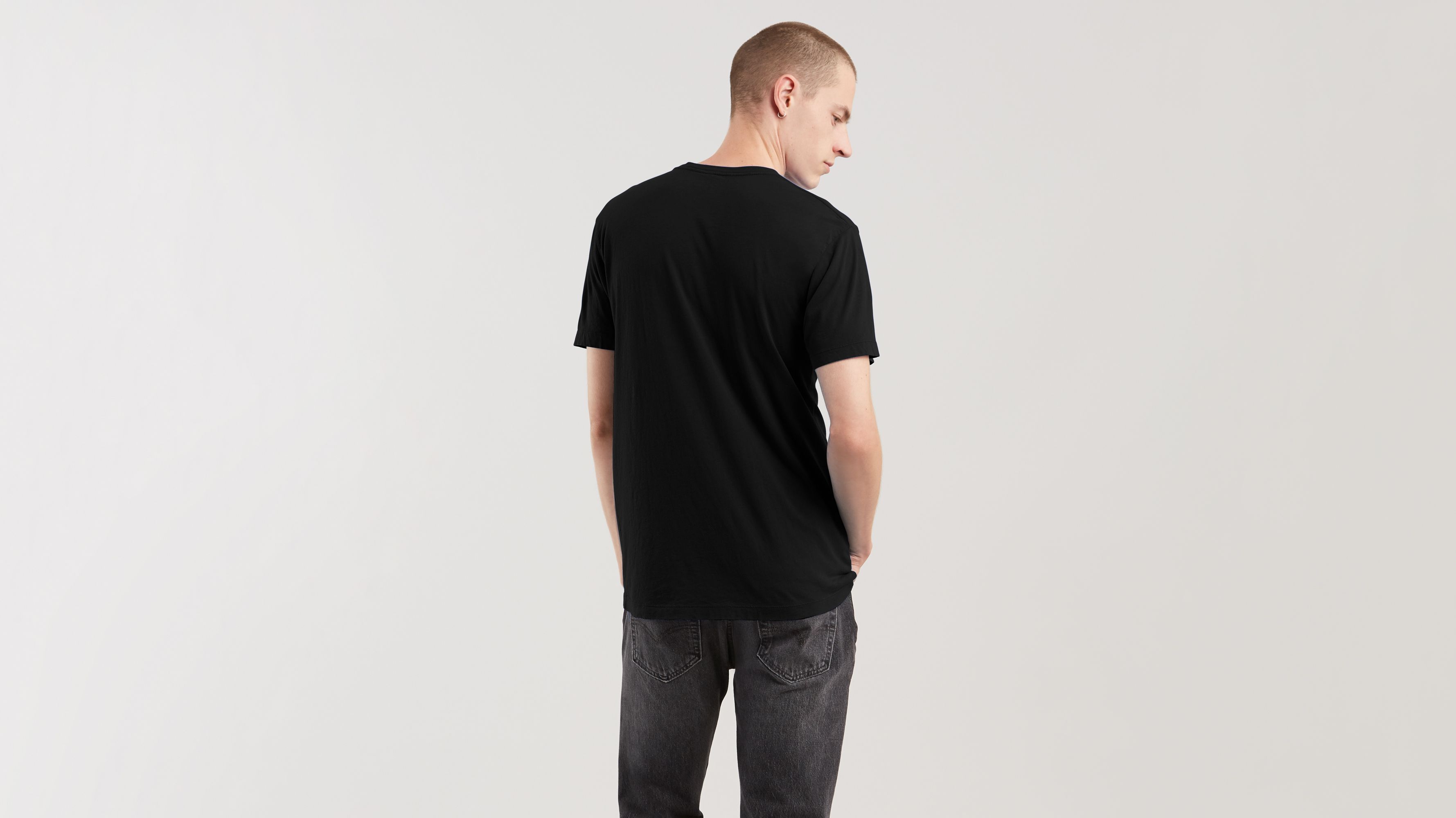 Levi's® NBA Short Sleeve Tee Shirt - Black | Levi's® US