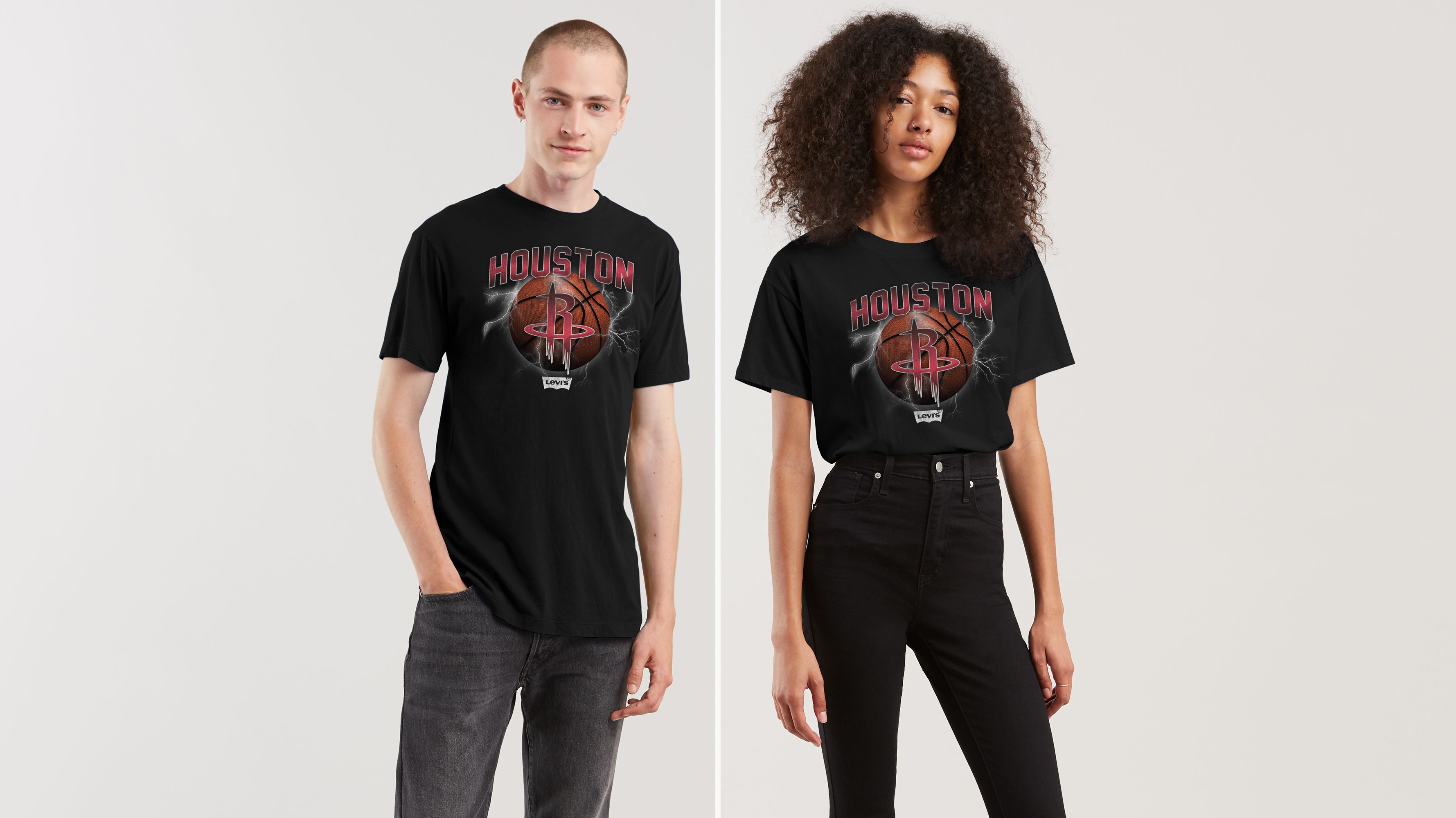 Levi's® NBA Short Sleeve Tee Shirt - Black | Levi's® US