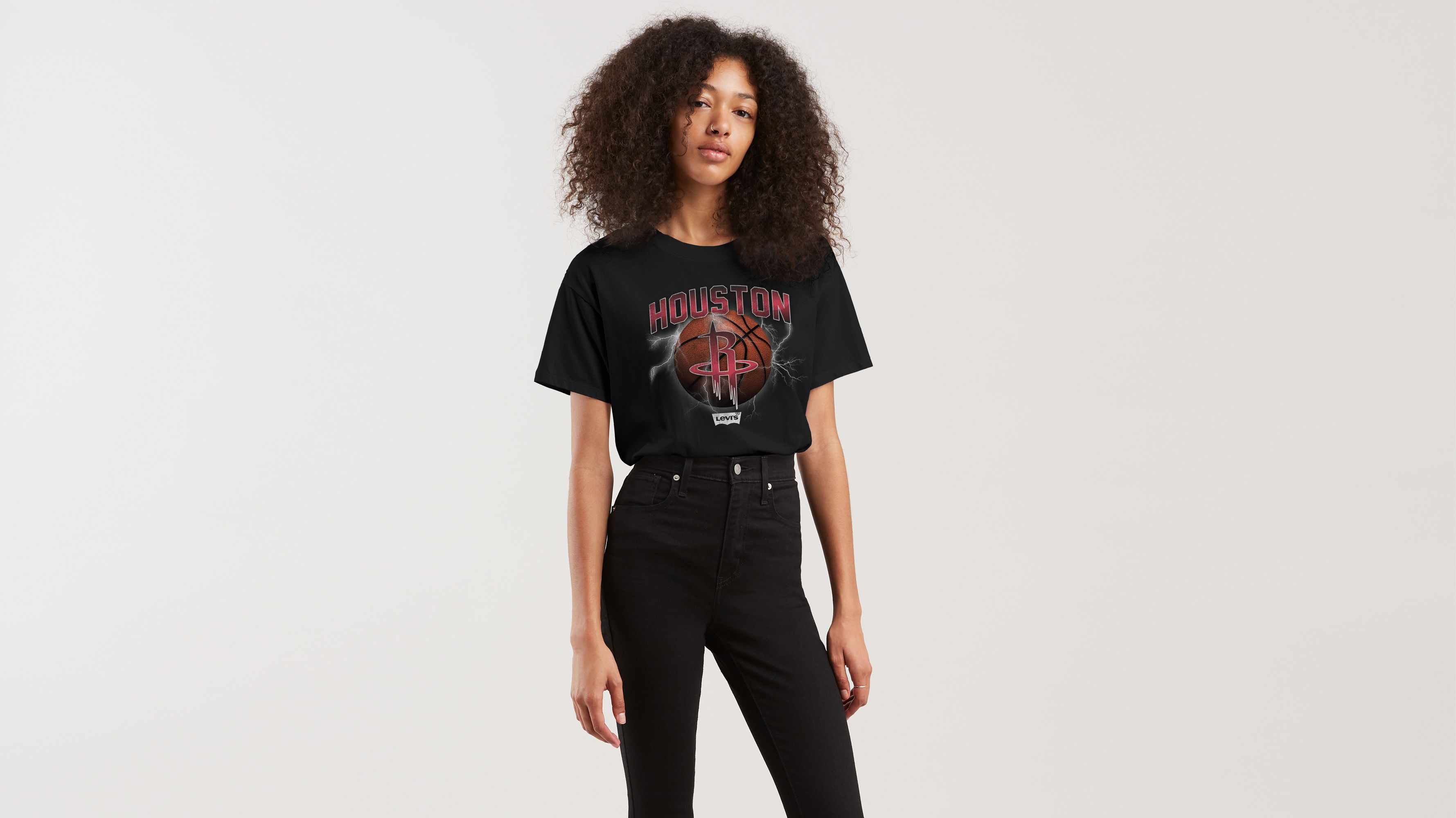 Levi's® NBA Short Sleeve Tee Shirt - Black | Levi's® US