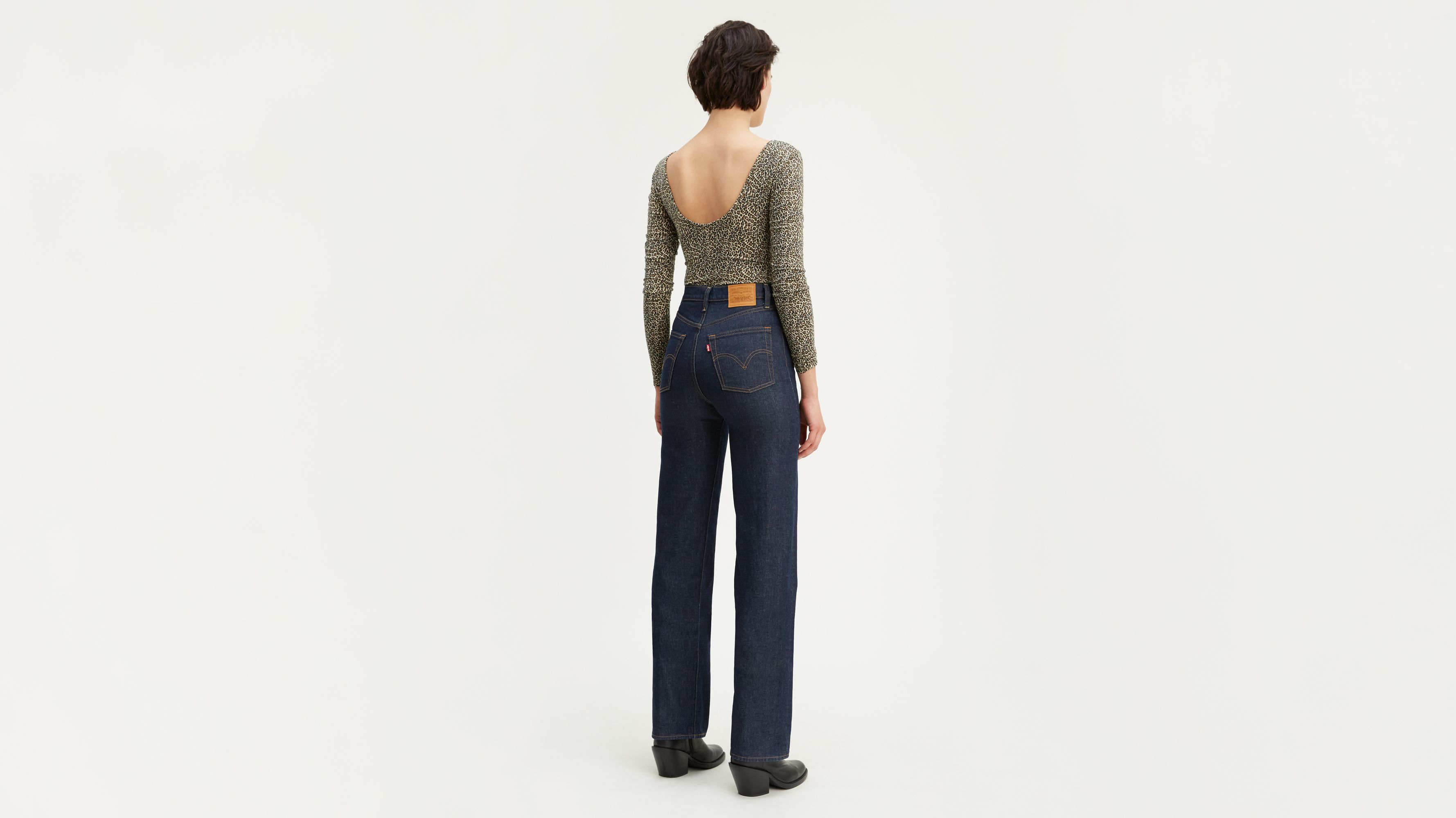 Ribcage Full Length Women's Jeans - Dark Wash | Levi's® US