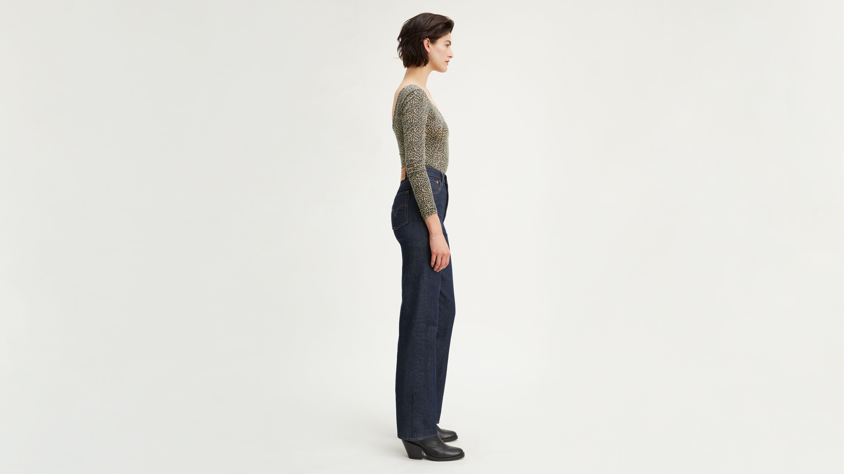 Ribcage Full Length Women's Jeans - Dark Wash | Levi's® US