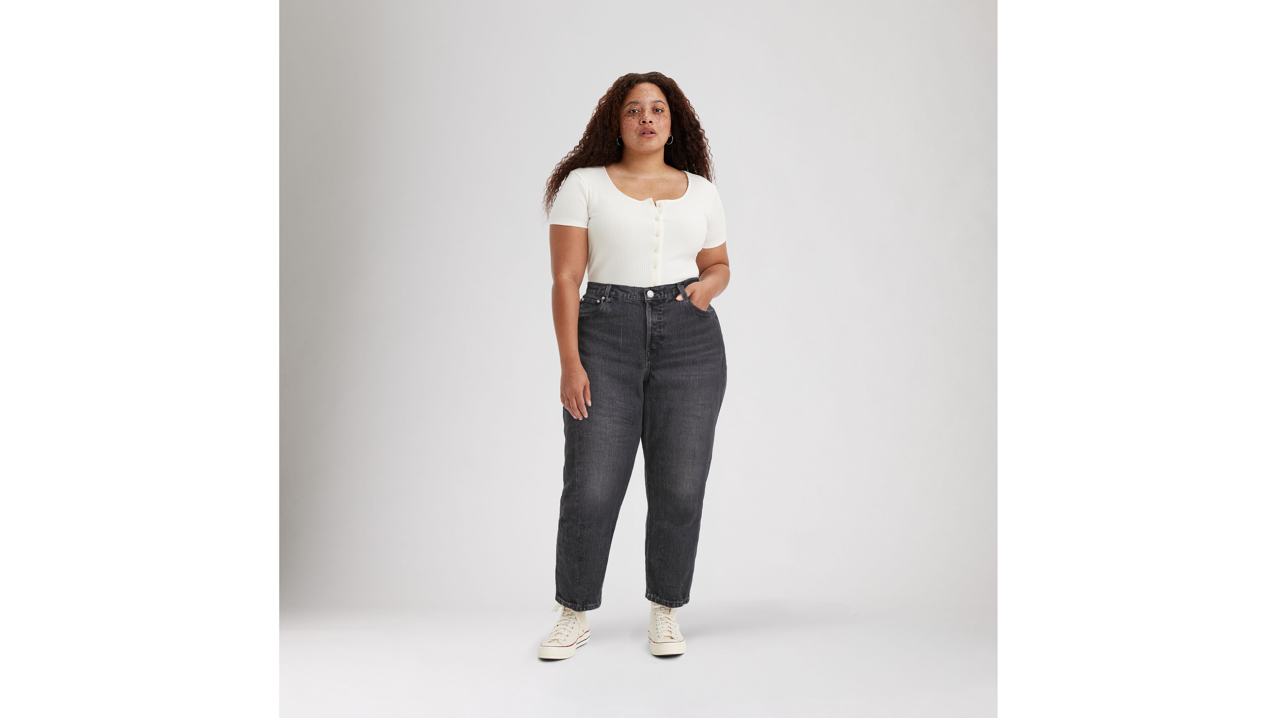 501® Crop Jeans - Black | Levi's® GB