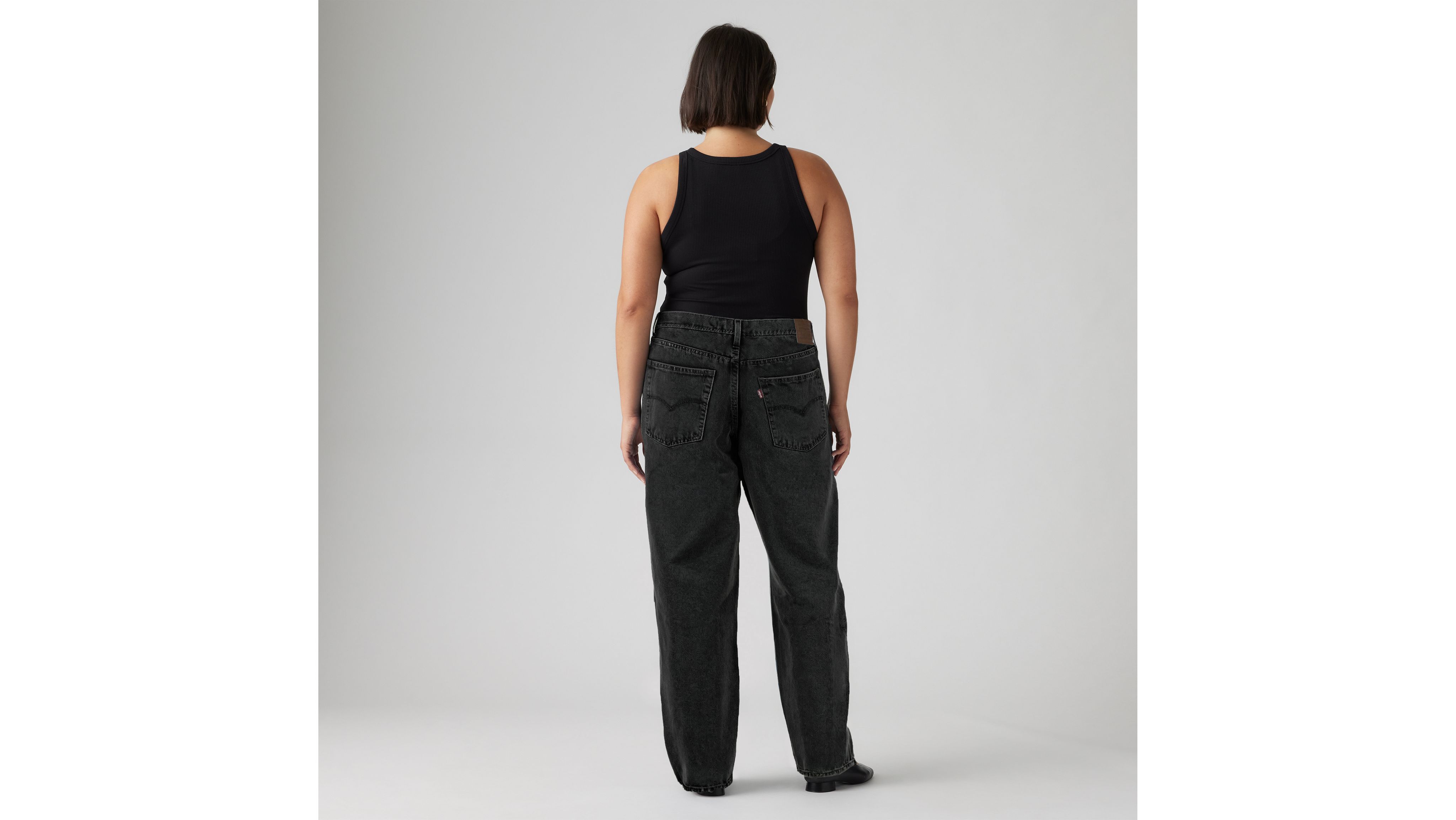 Baggy Dad Jeans - Black | Levi's® MC