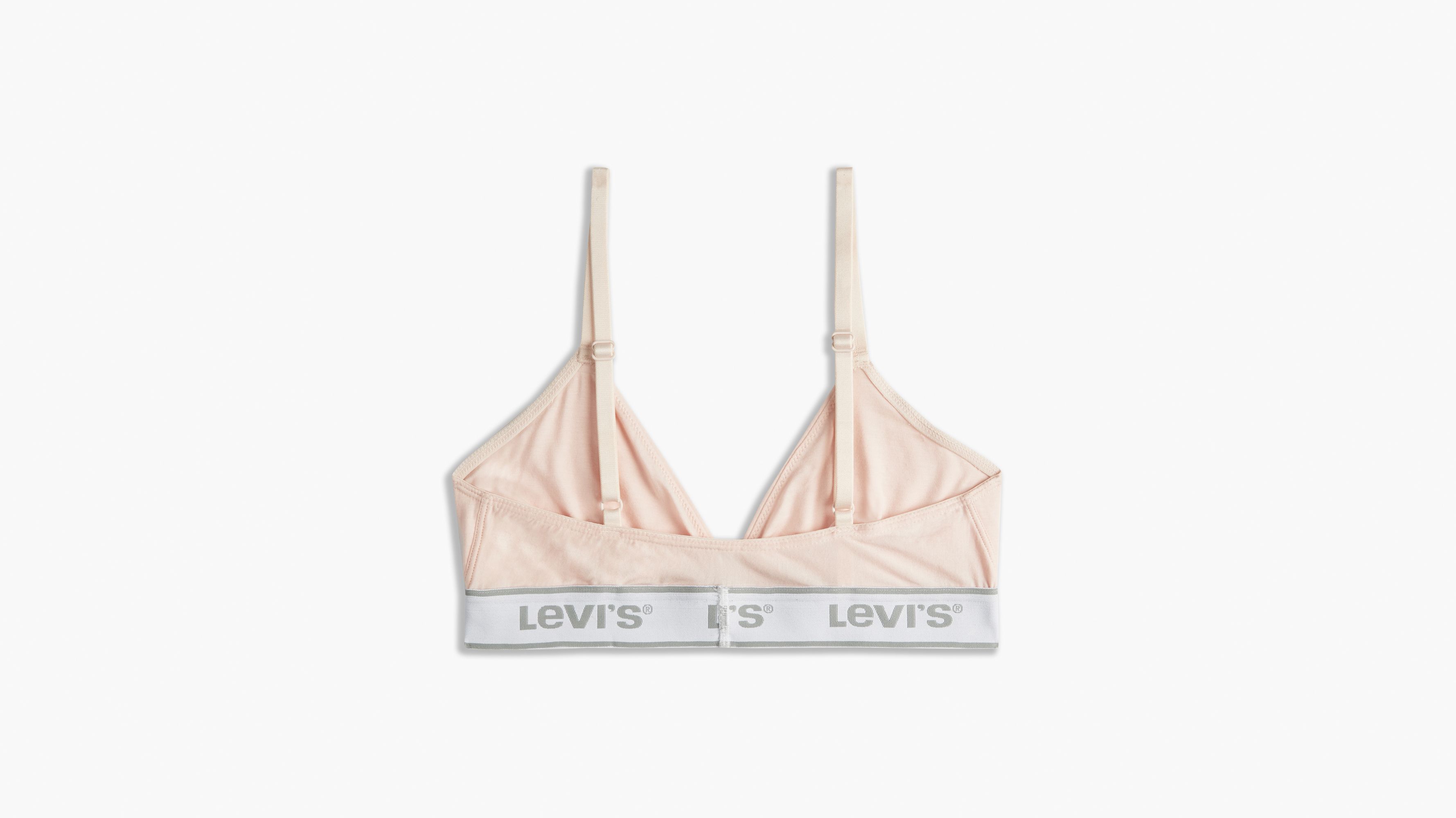 Ultra-soft Triangle Bralette - Pink | Levi's® US
