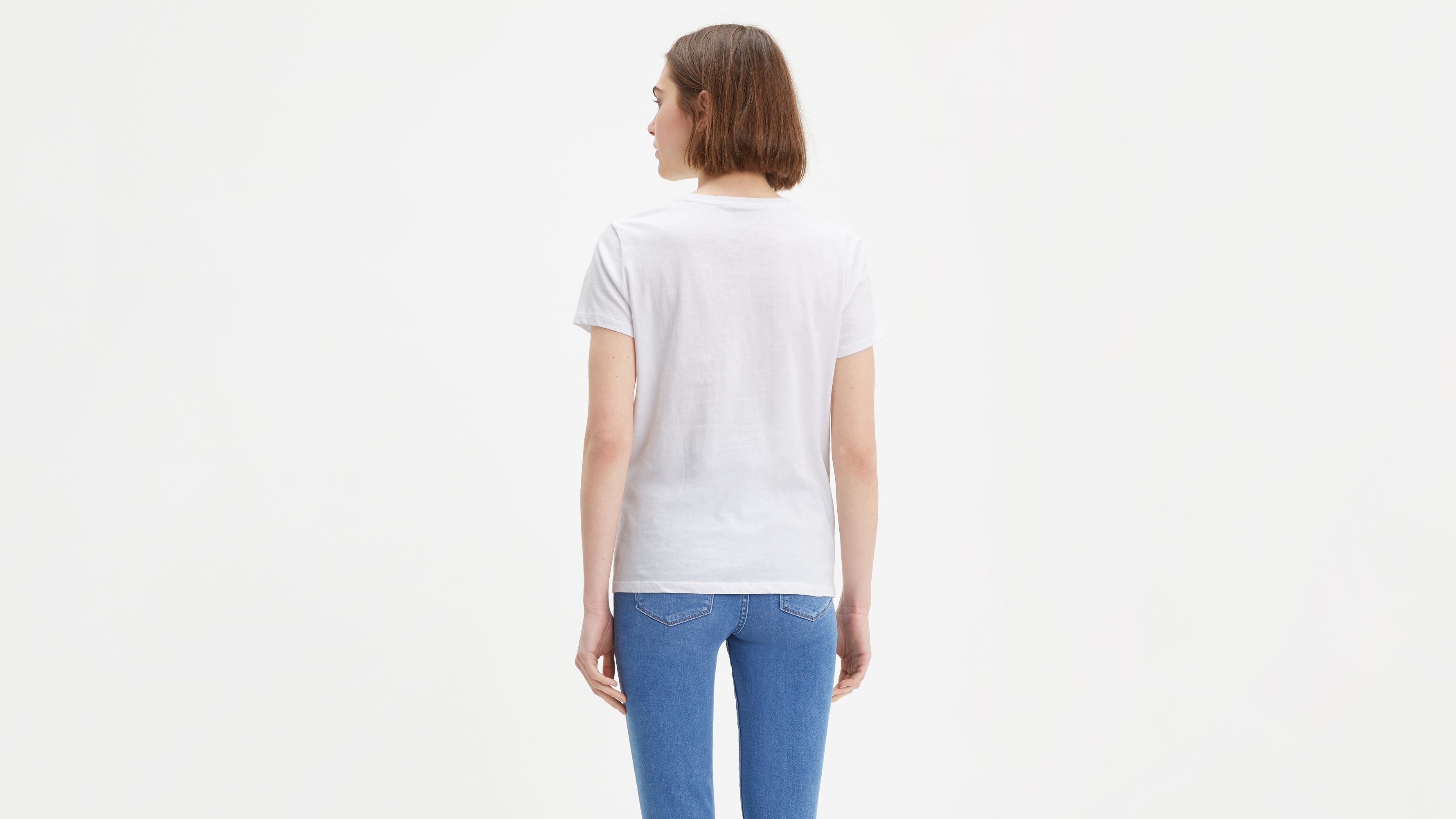 Levi's® Reverse Logo Tee Shirt - White | Levi's® US