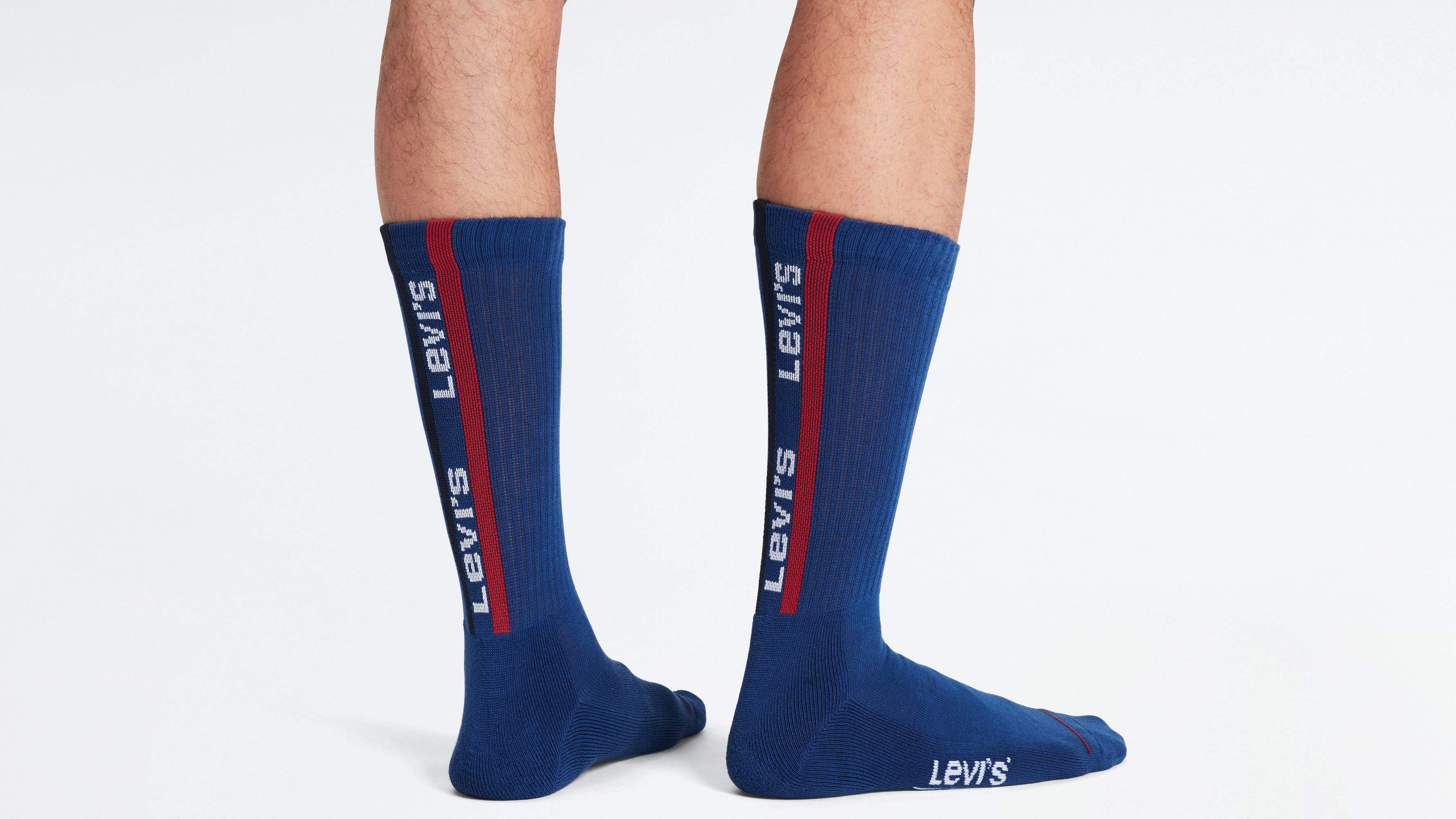Levi's® Socks- Regular Cut Sportswear (2 Pairs) - Blue | Levi's® GB