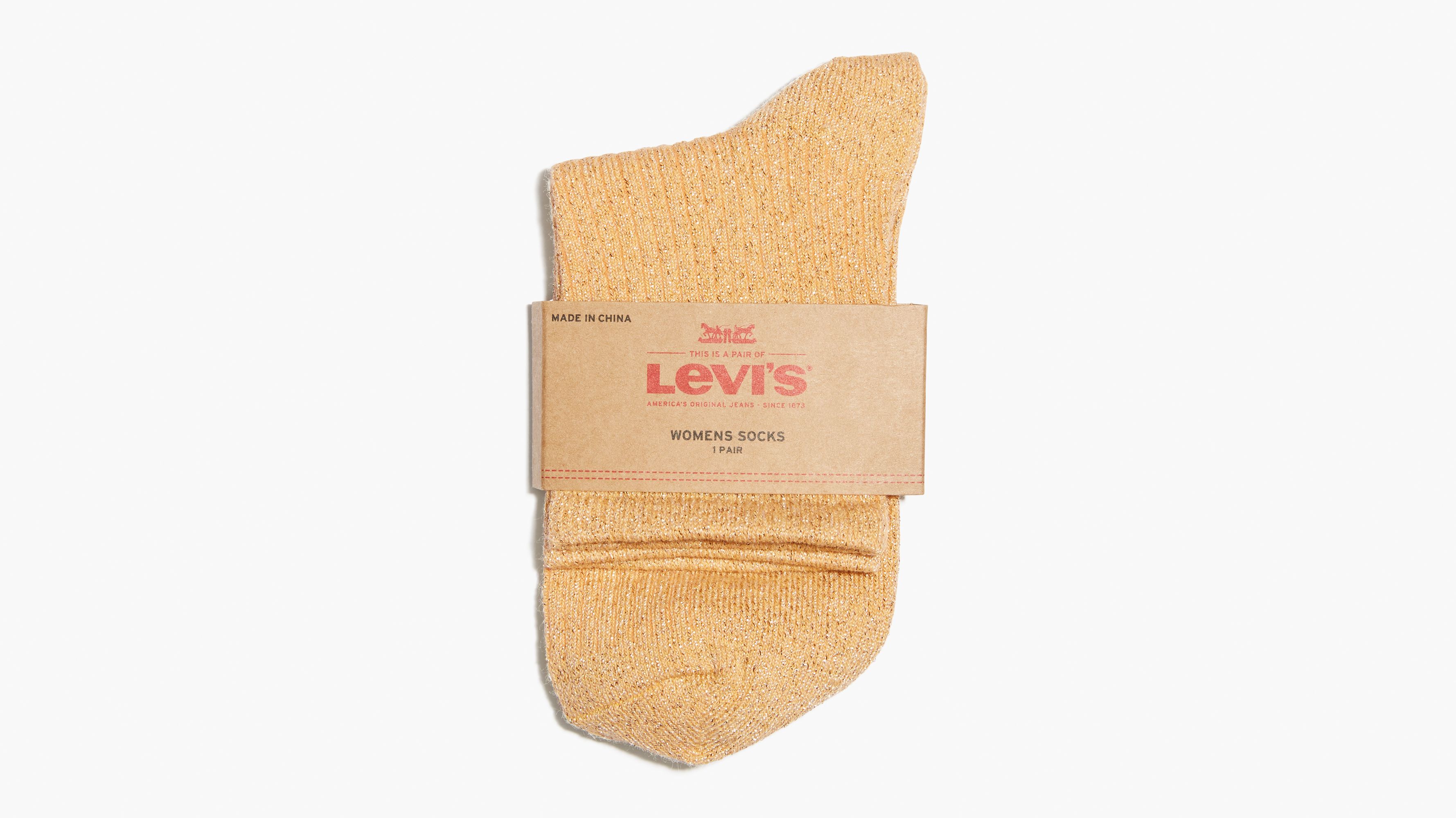 Lurex Short Socks - Yellow | Levi's® US