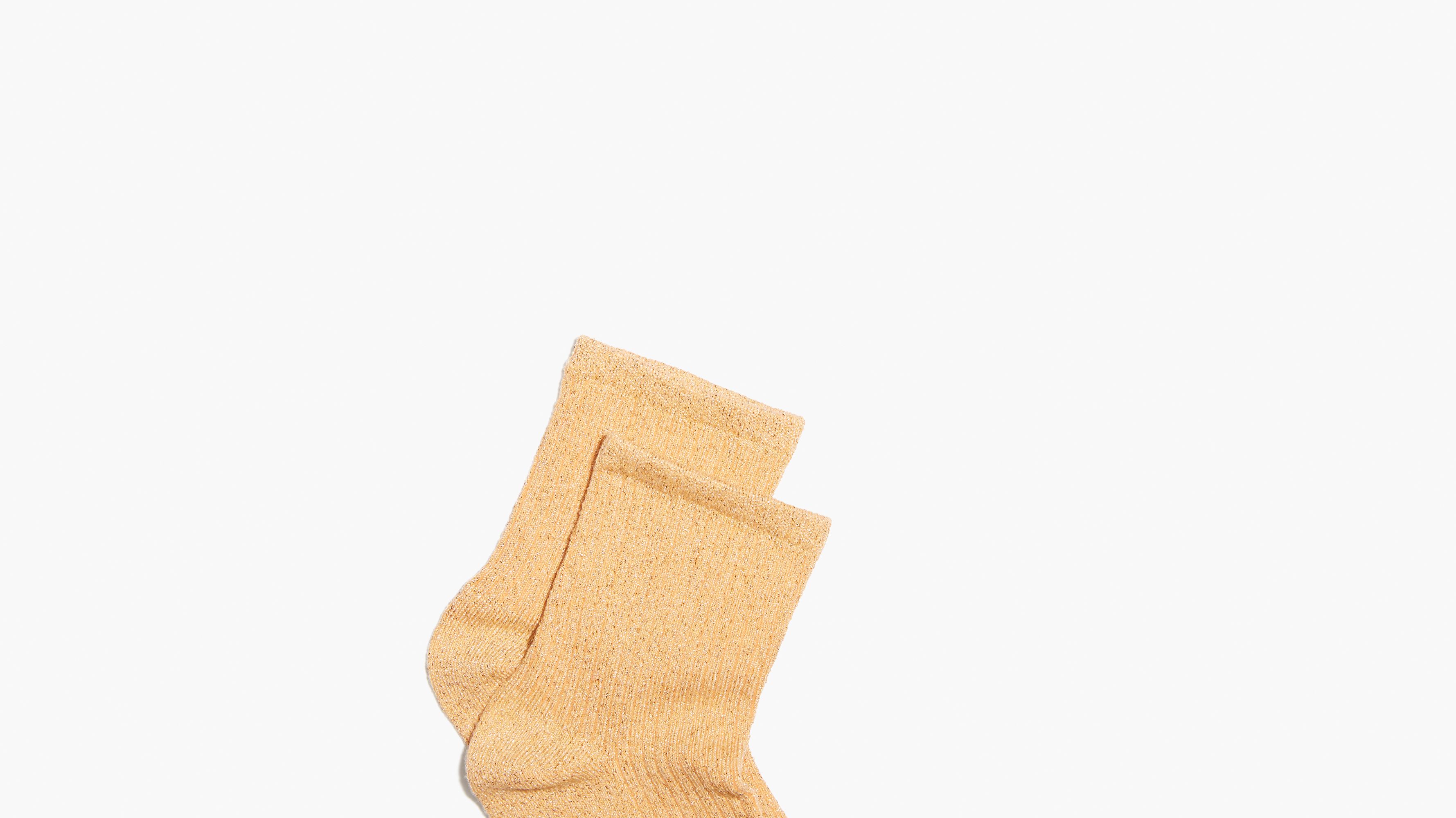 Lurex Short Socks - Yellow | Levi's® US