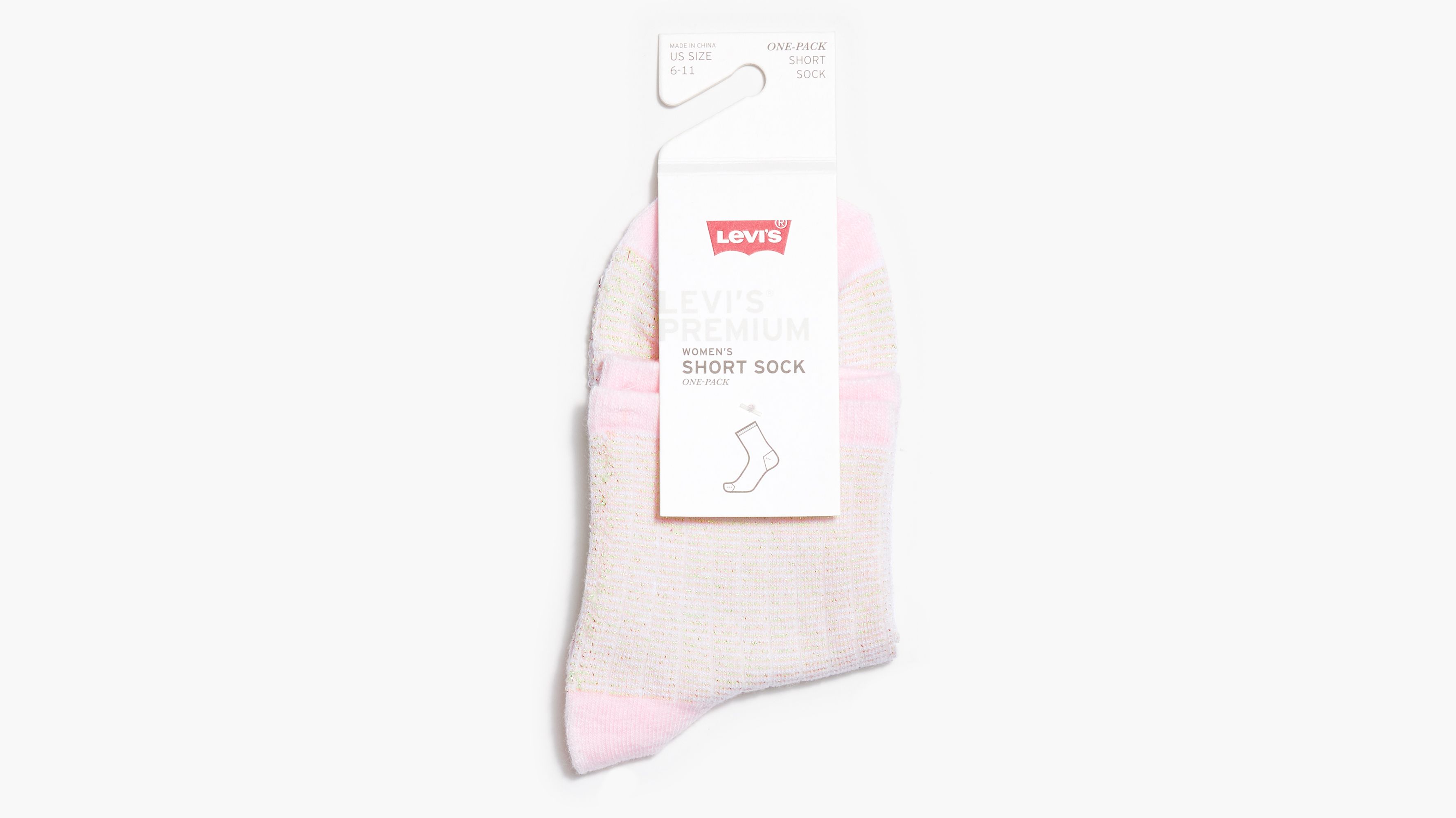 Irridescent Stripe Short Socks - Multi-color | Levi's® US