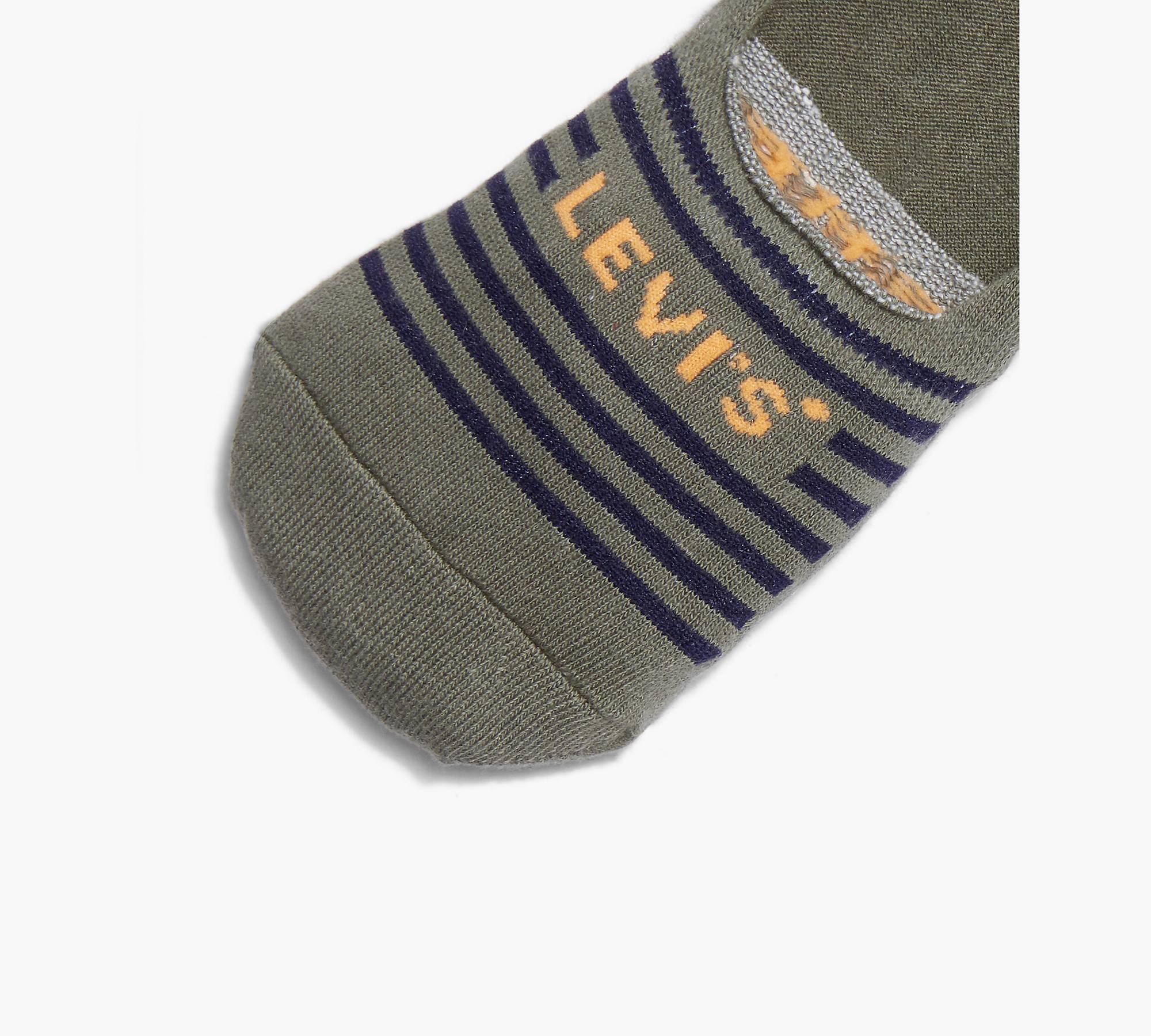 Levis® No Show Striped Socks 2 Pack Multi Color Levis® Us