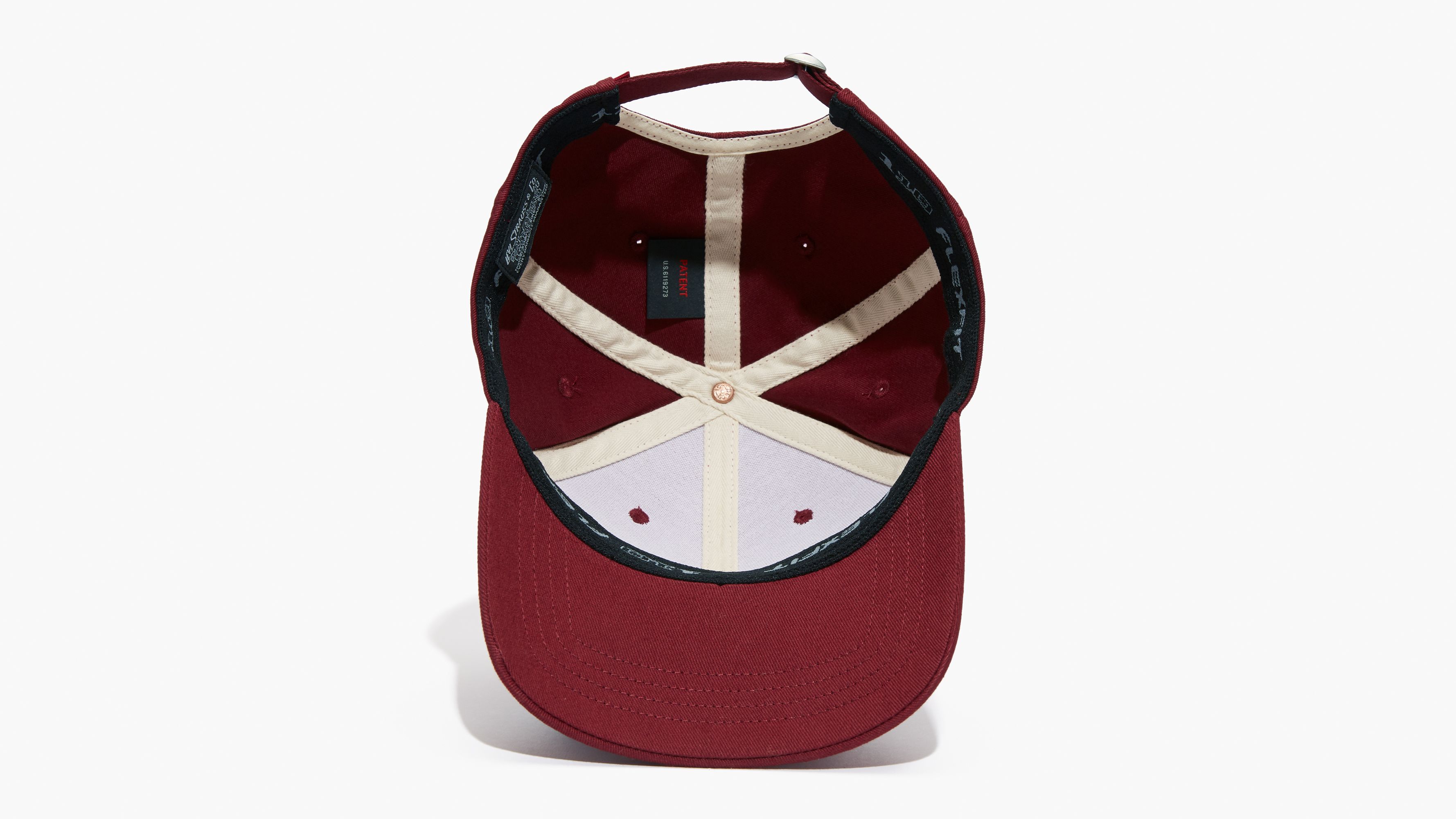 Levi's® Logo Flex Fit Baseball Hat - Red | Levi's® US