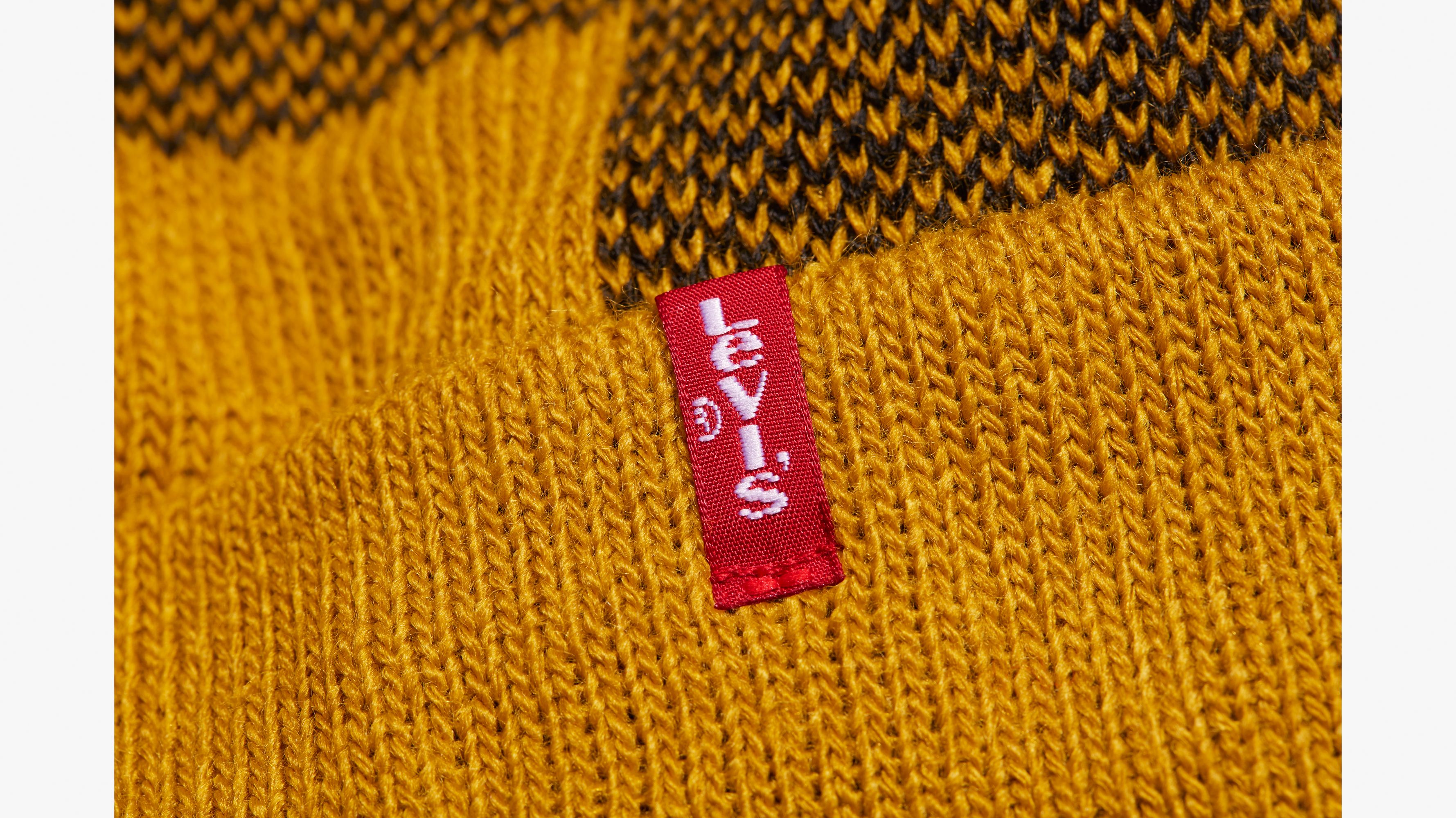 Buffalo Check Beanie - Yellow | Levi's® US