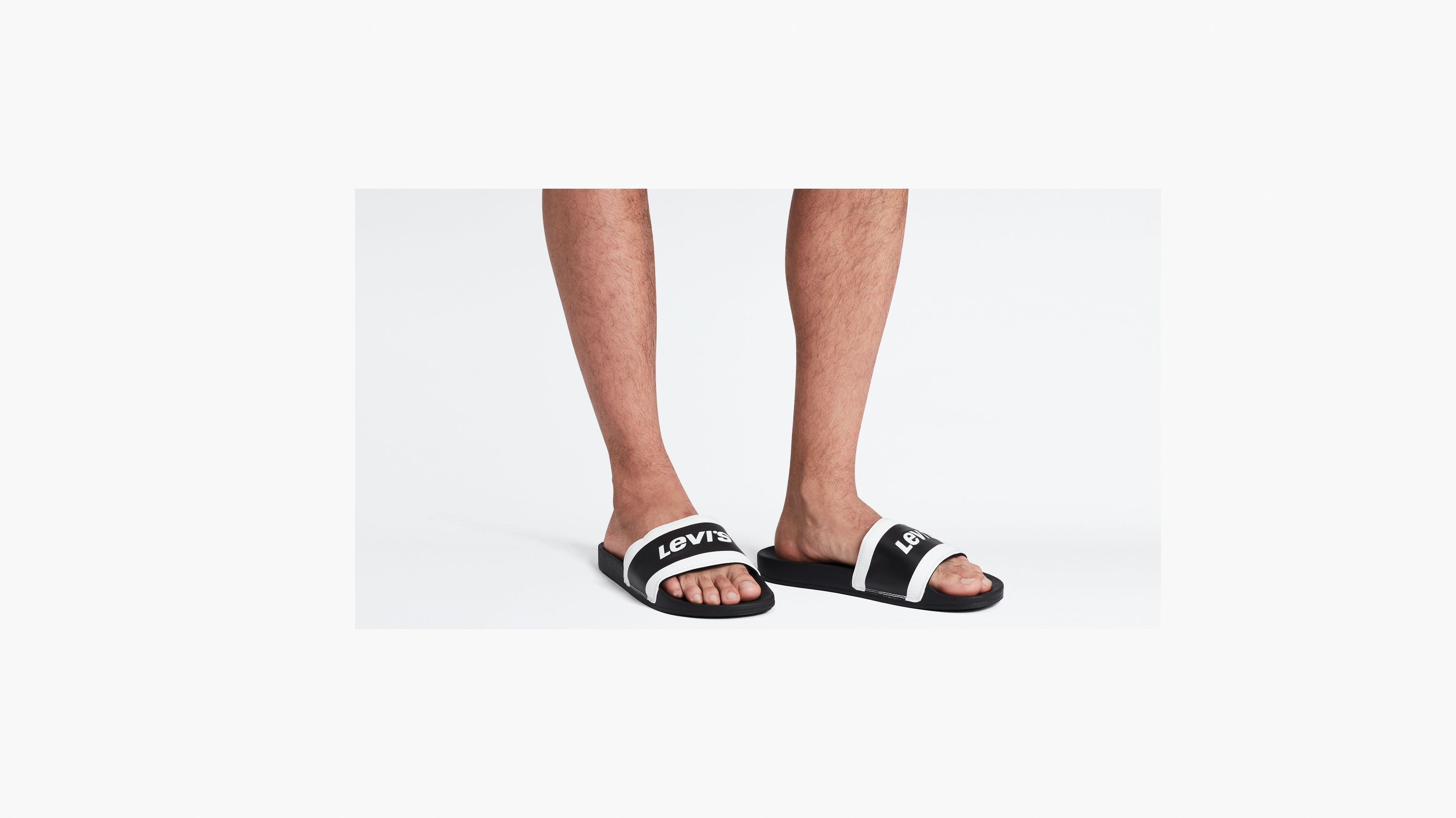 June Slide Sandal - Black | Levi's® GI