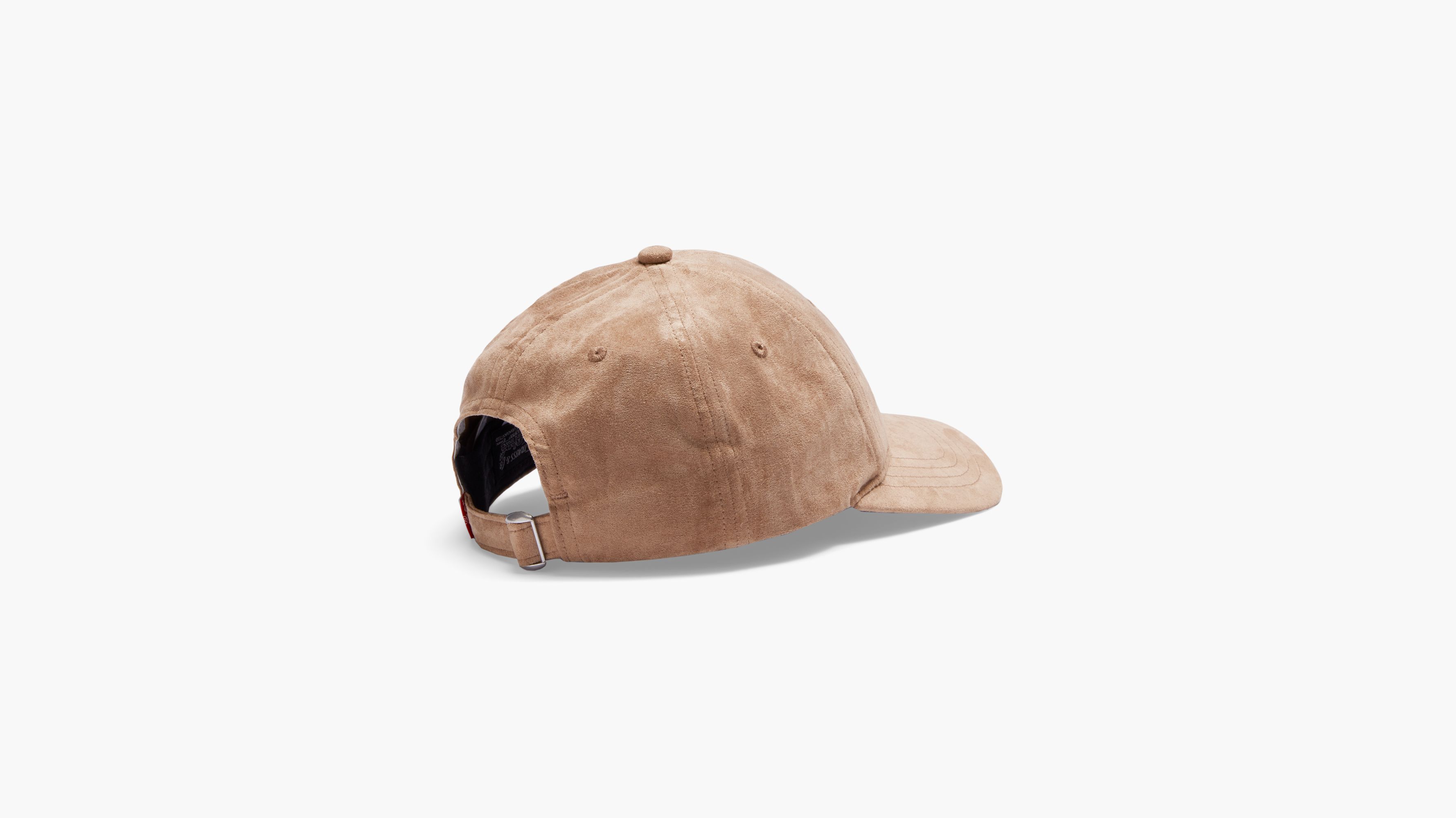 Levi's® Serif Logo Suede Baseball Hat - White | Levi's® US