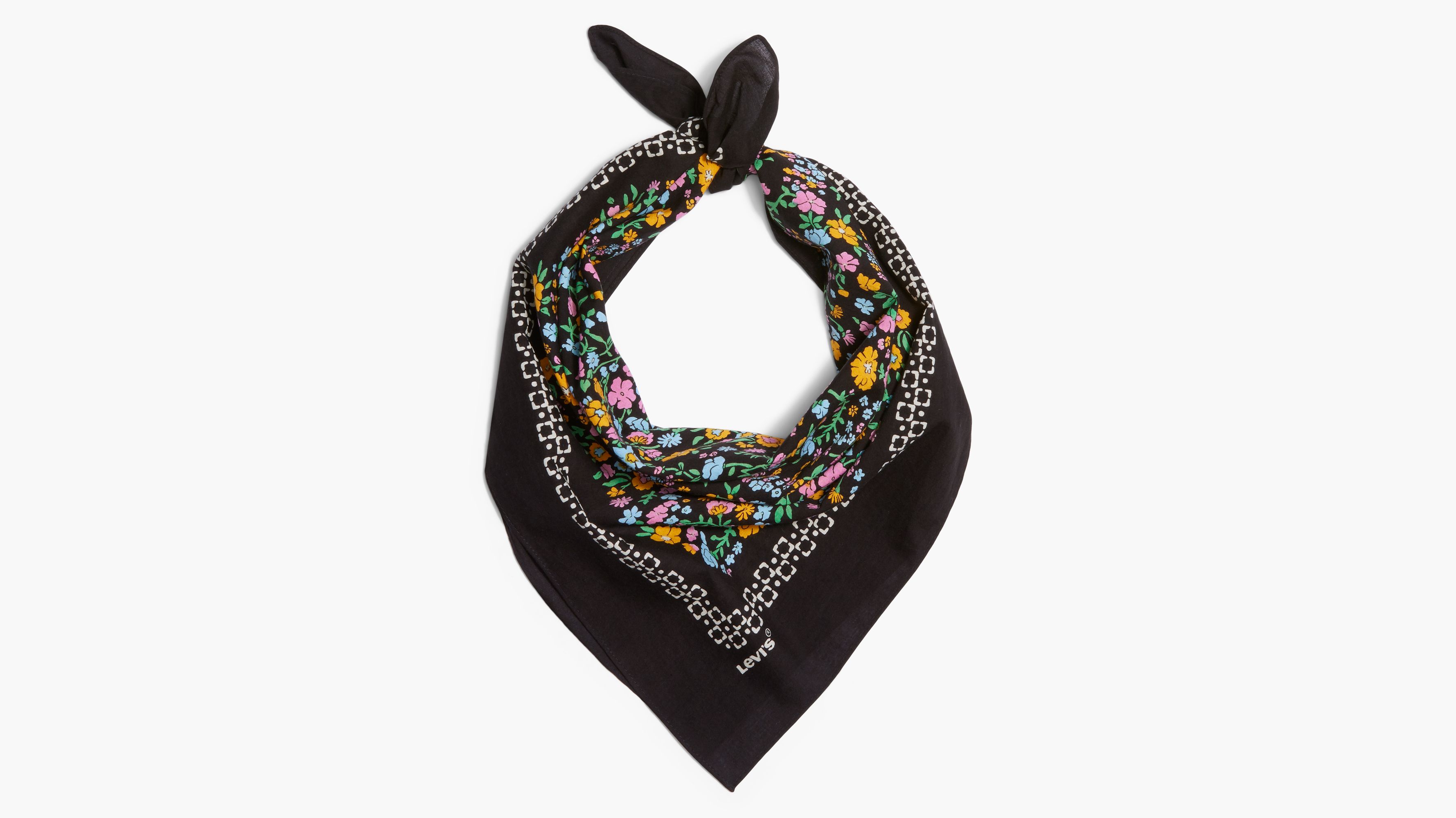 Dunsmuir Floral Bandana - Black | Levi's® CA