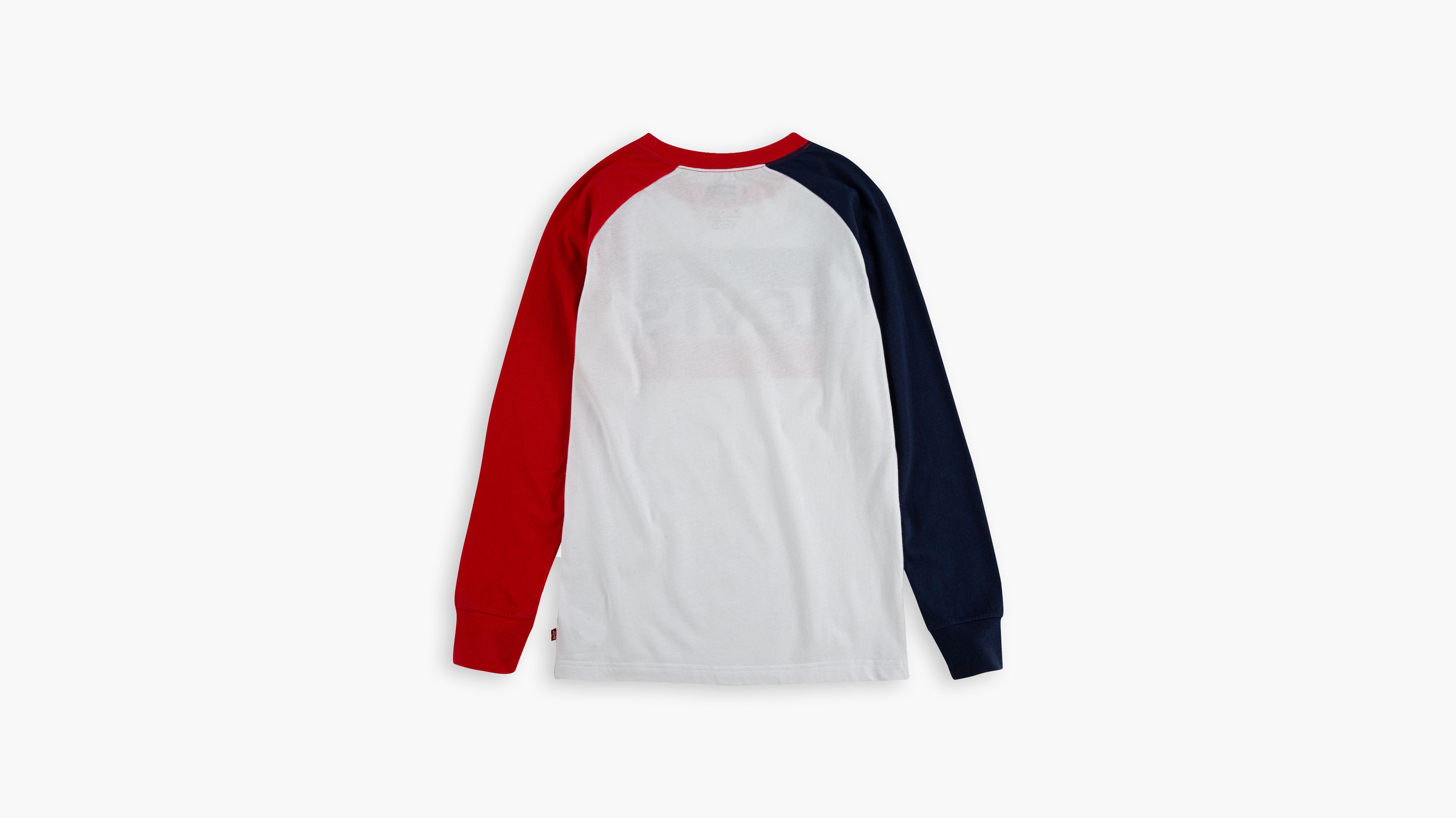 Little Boys 4-7x Longsleeve Colorblock Sportswear Logo Tee Shirt ...