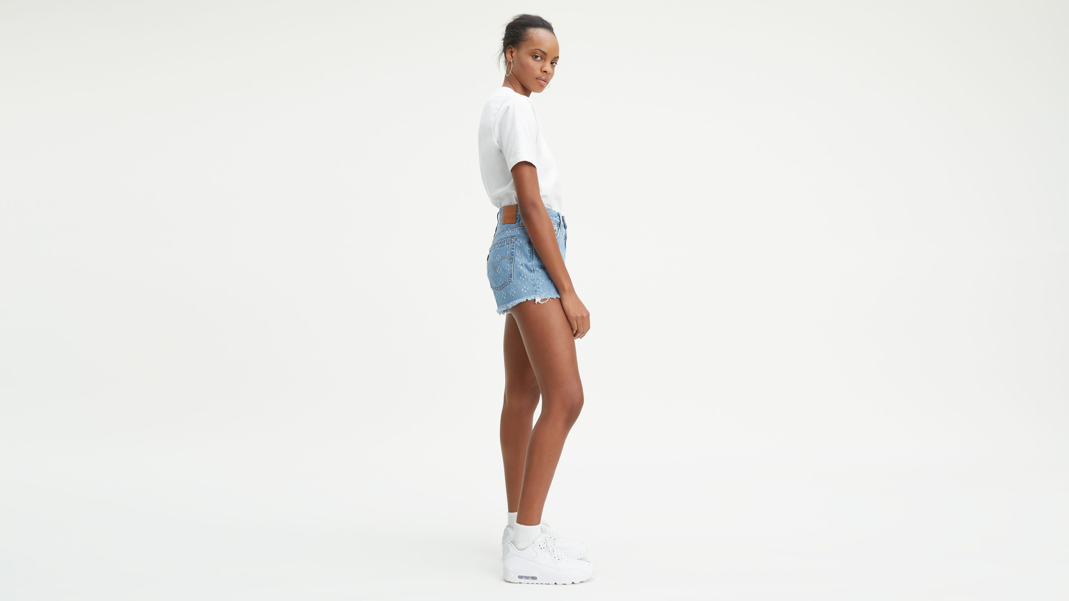 501® High Rise Womens Shorts - Light Wash | Levi's® US
