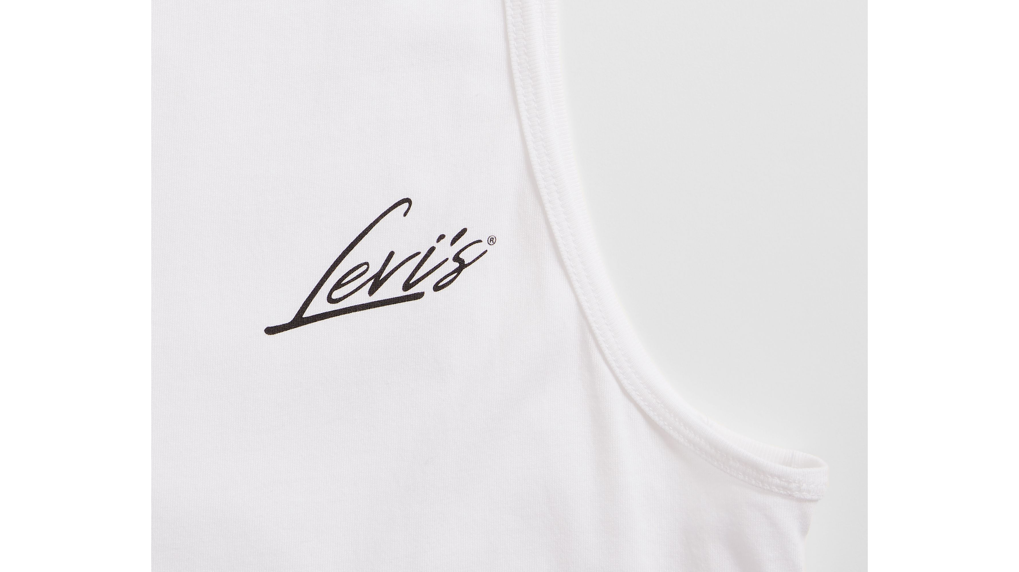 Levi's® Logo Tank Top - White | Levi's® CA