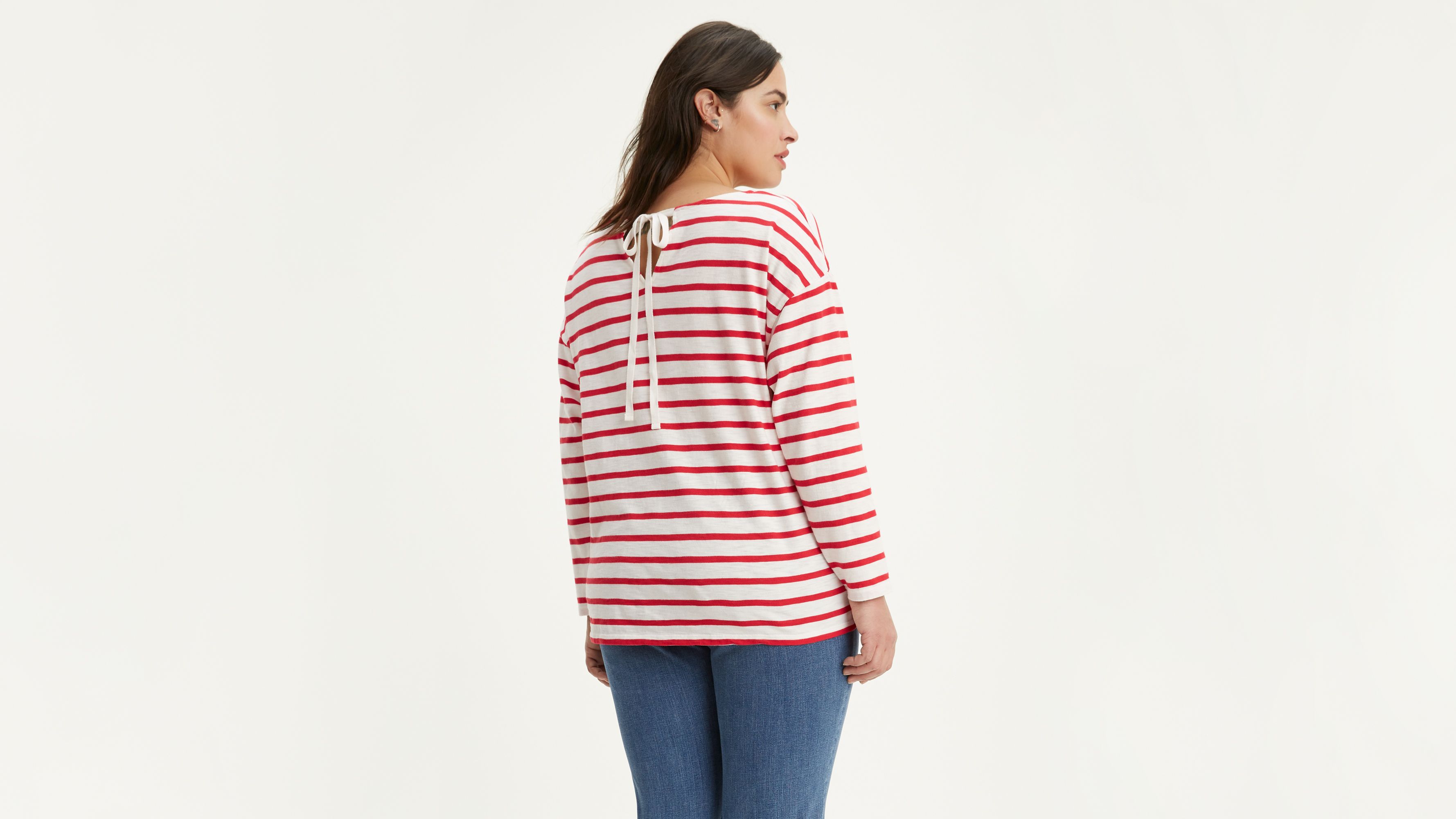 Cora Sailor Tee (plus Size) - White | Levi's® US