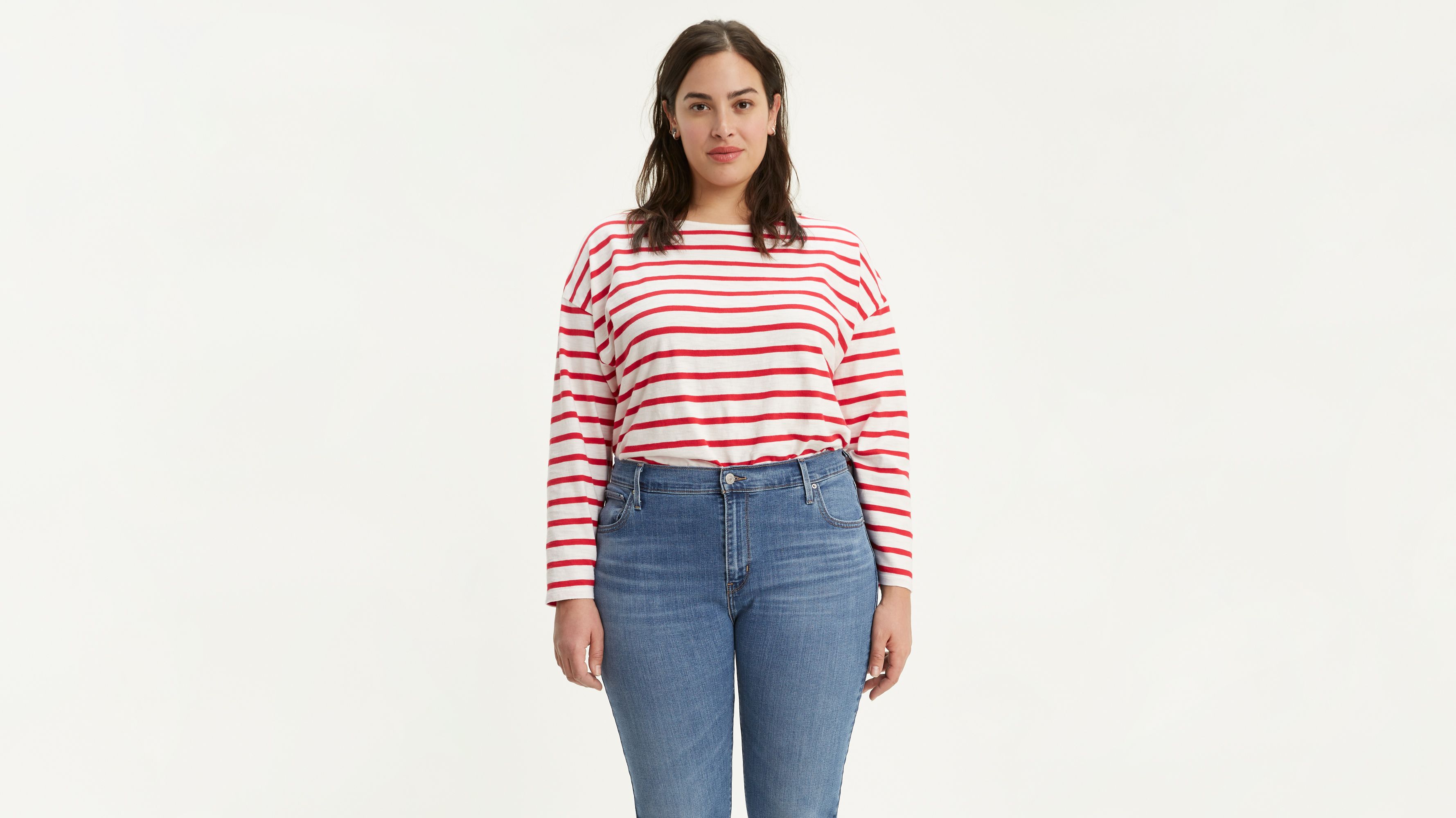 Cora Sailor Tee (plus Size) - White | Levi's® US