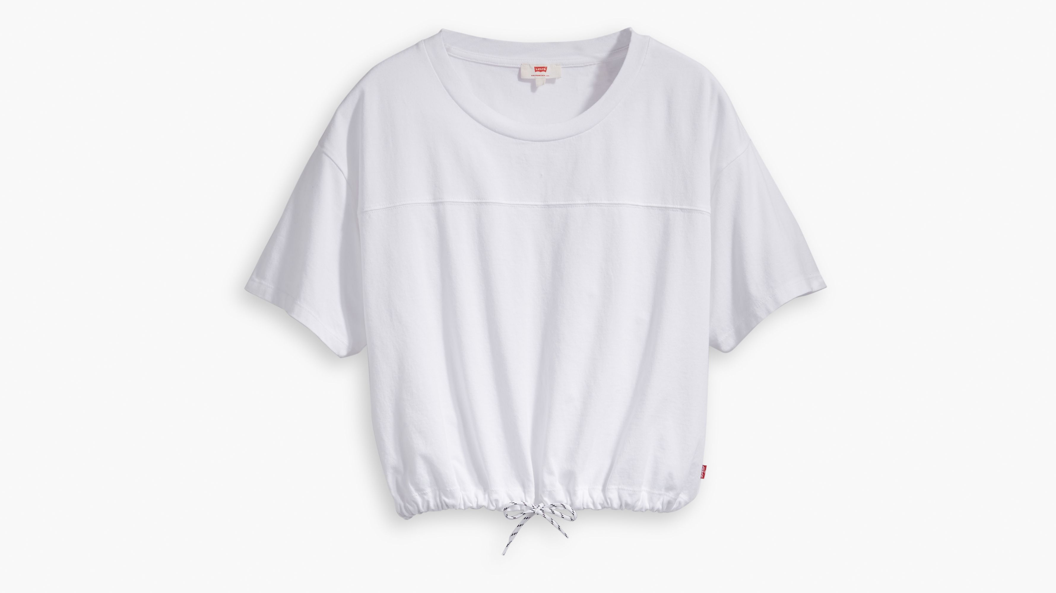 Drawstring Tee Shirt - White | Levi's® US