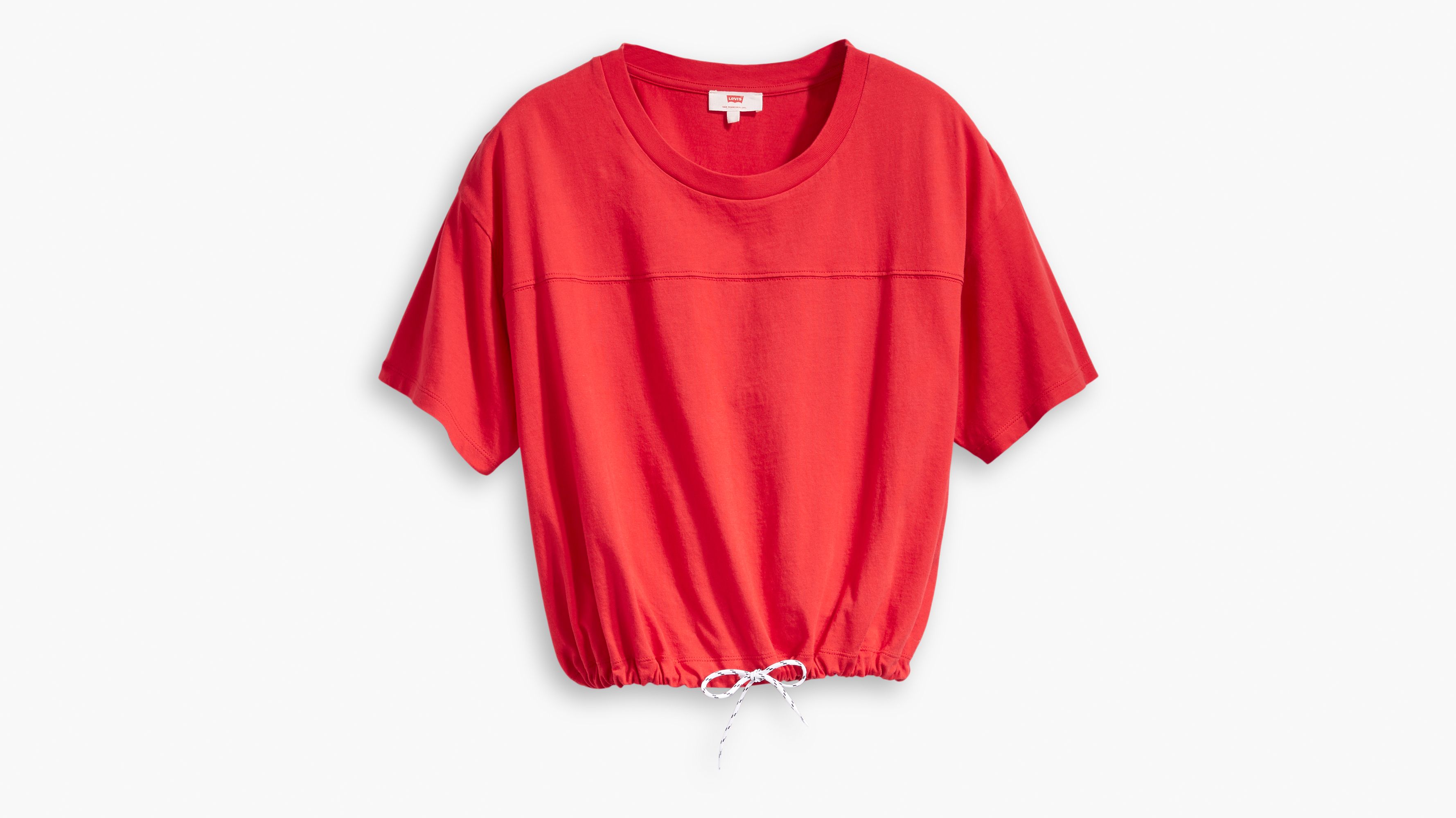 Drawstring Tee Shirt - Red | Levi's® US