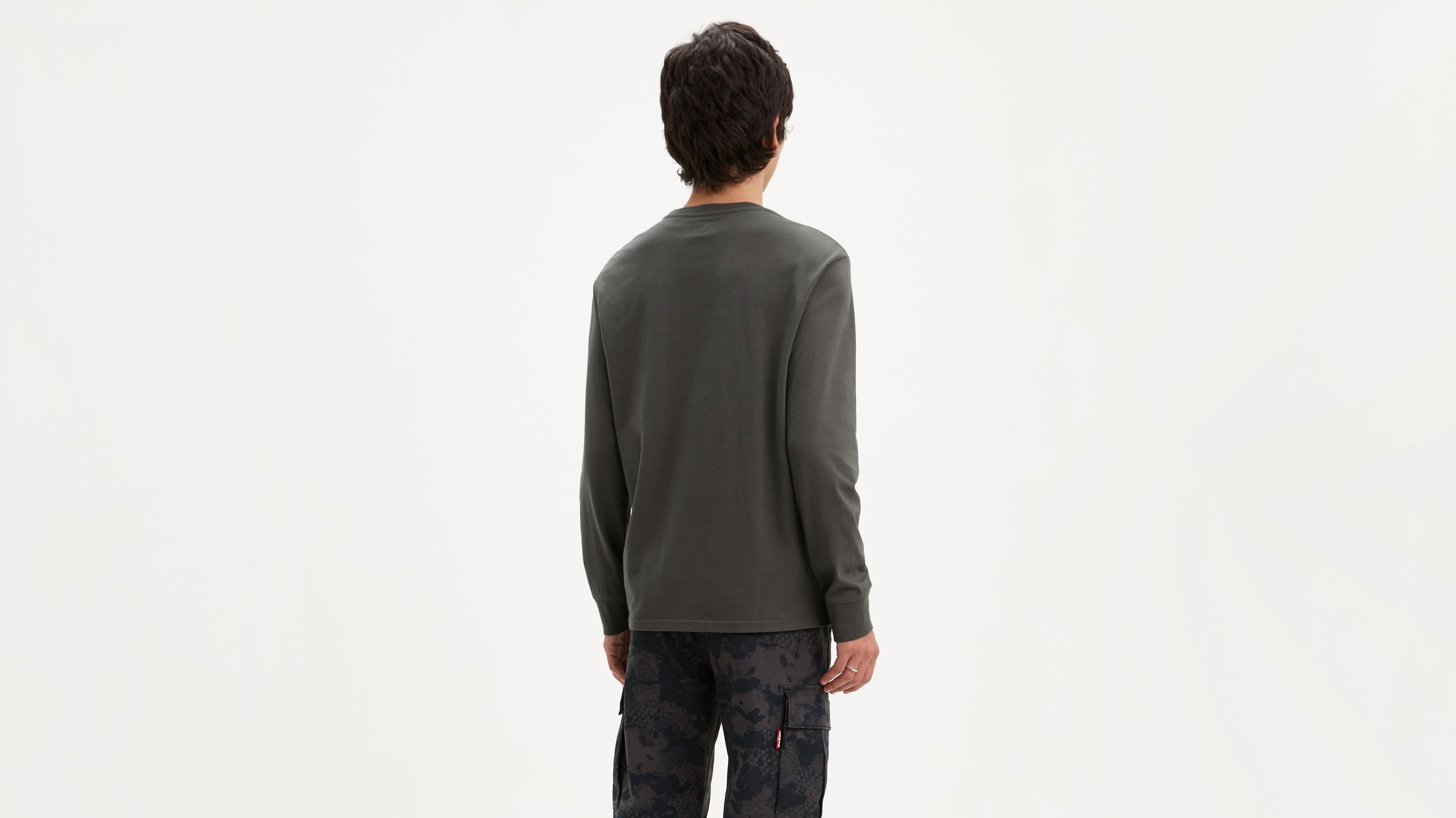 Original Long Sleeve Tee Shirt - Grey | Levi's® US
